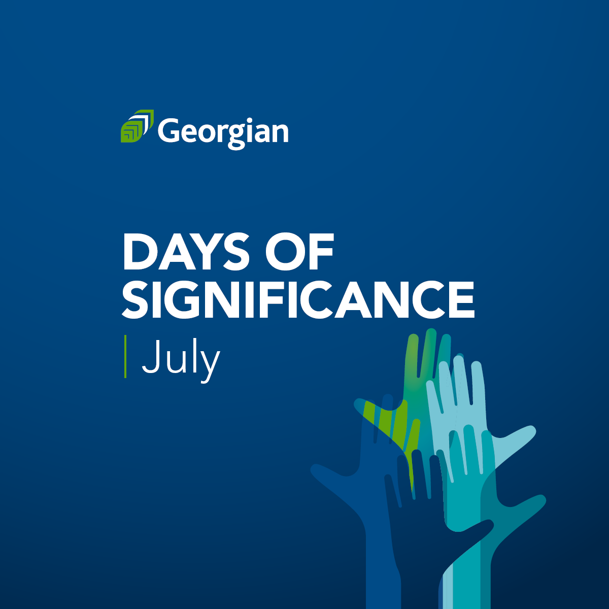Days of significance: July 2025 - Georgian College