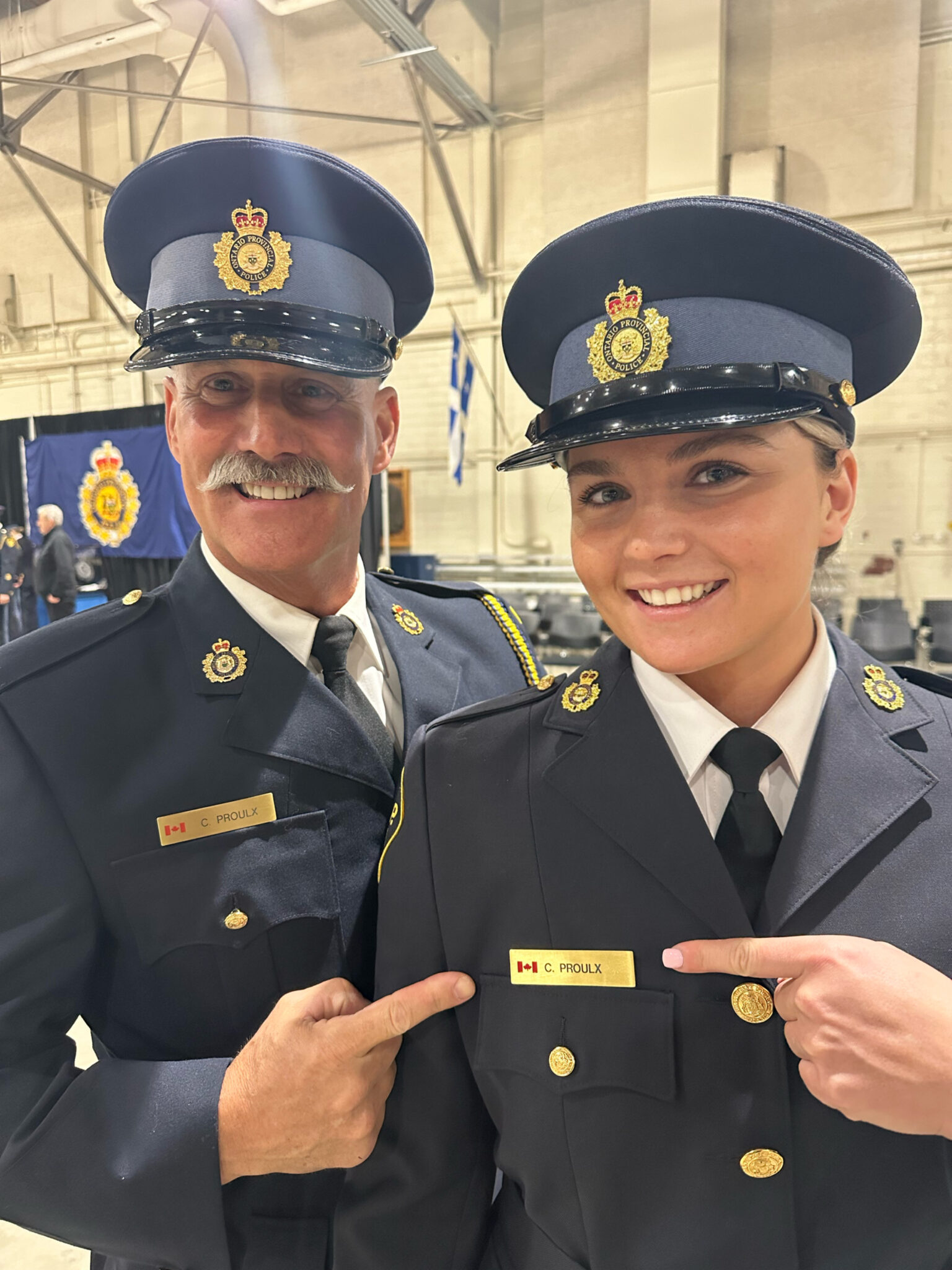 Police Studies alumna works alongside father in her dream job ...