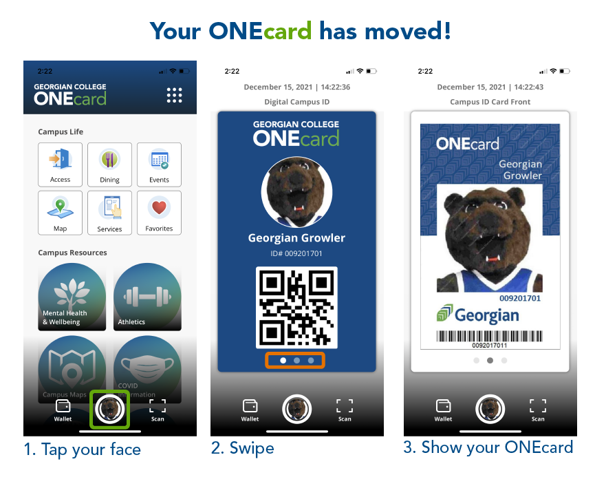 ONEcard mobile app - Georgian College