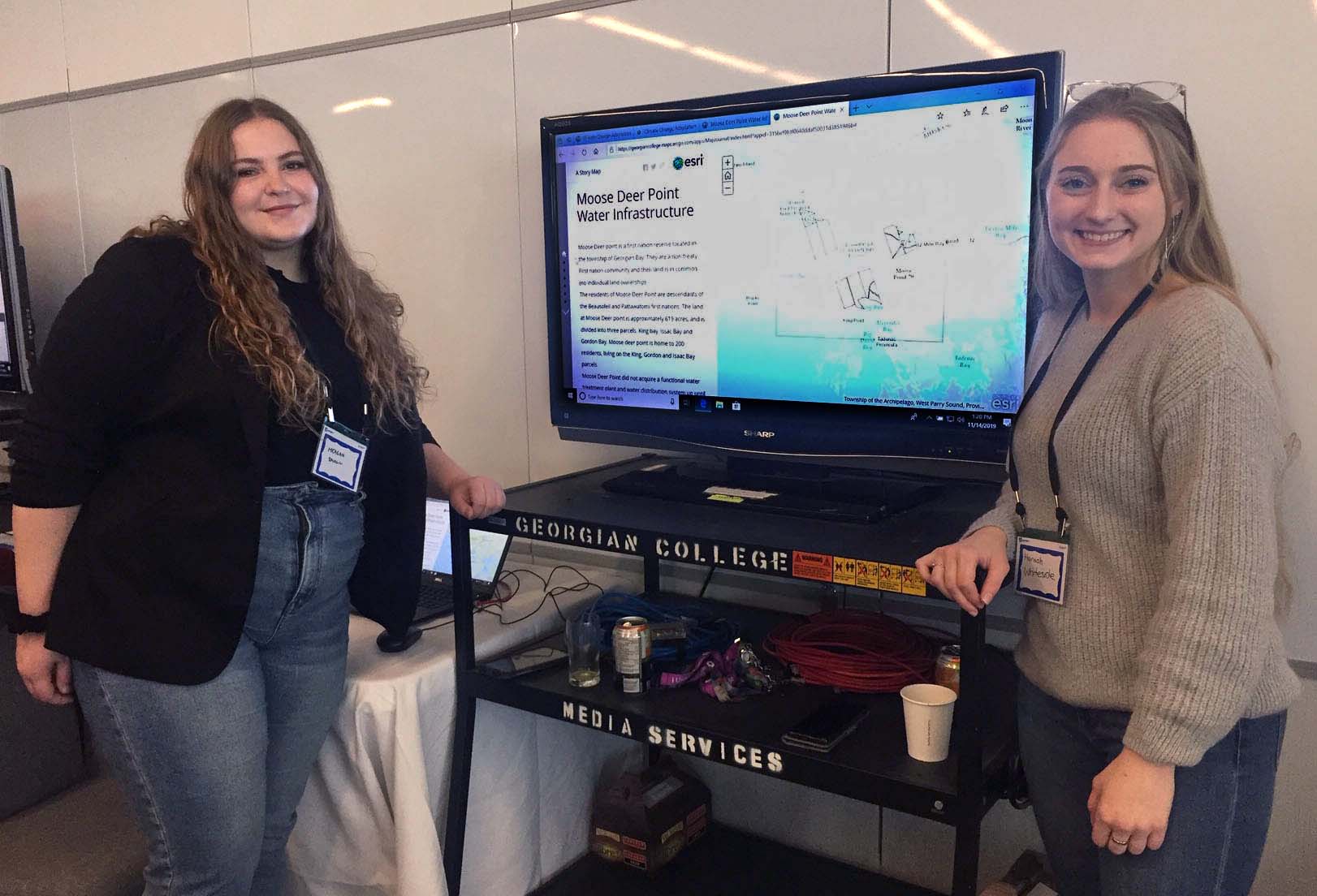 Students use GIS skills to help First Nation community map its water ...