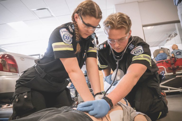 360-degree tour of the paramedic lab - Georgian College