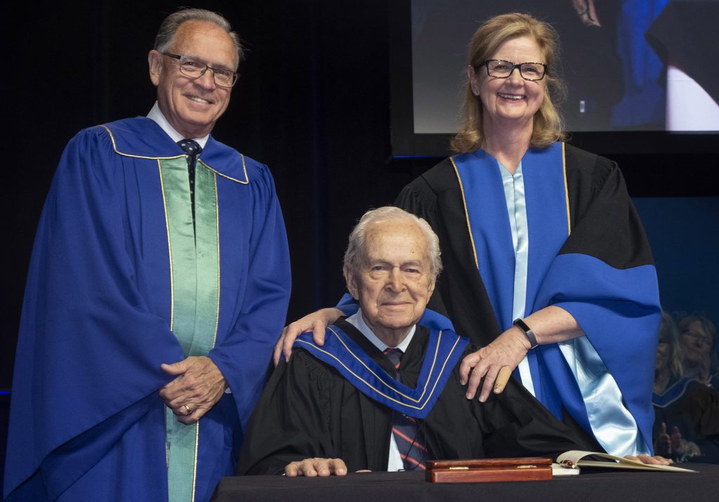 General Richard Rohmer recognized with honorary degree at Georgian ...