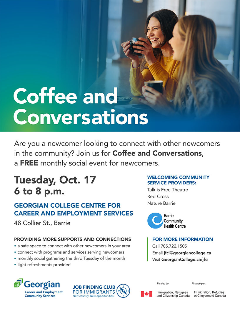 Coffee and Conversations - Event | Georgian College