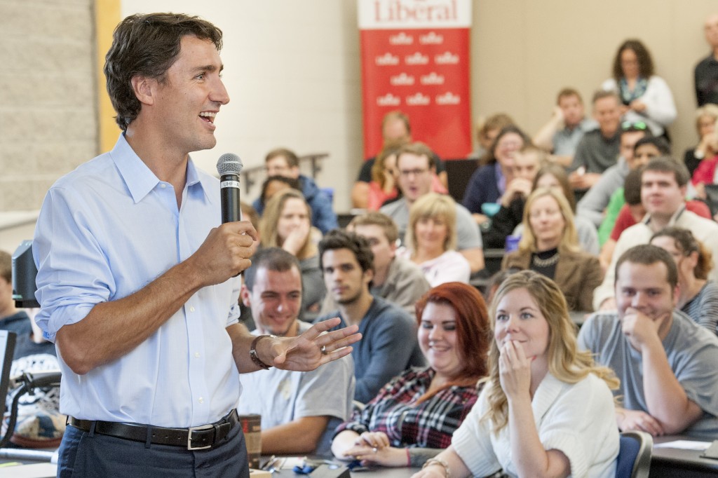 Justin Trudeau connects with Georgian students - Georgian College