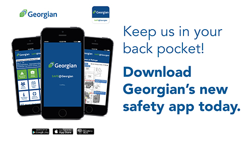 Download Georgian's new safety app - Georgian College