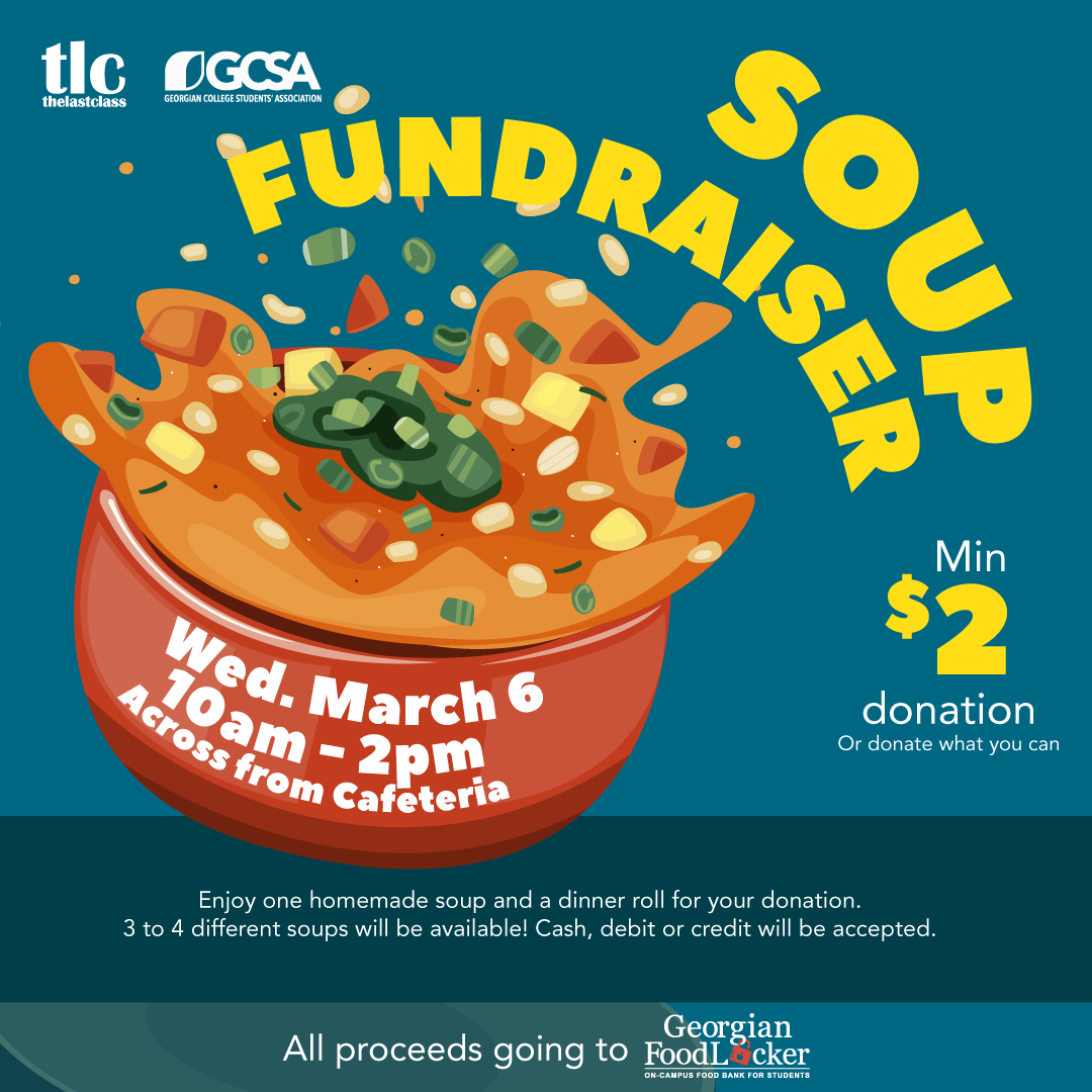 Soup fundraiser – Barrie - Event | Georgian College