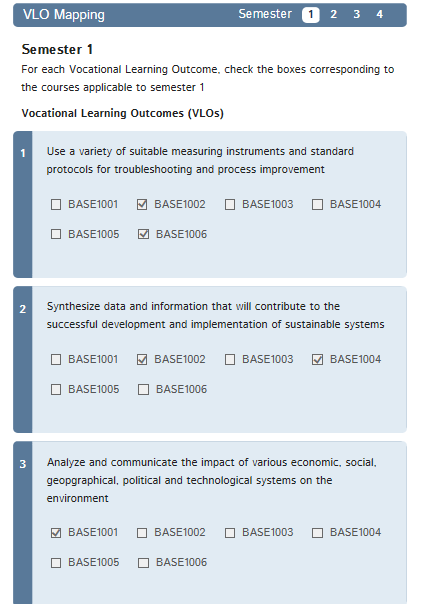 Diploma and certificate program mapping - Georgian College