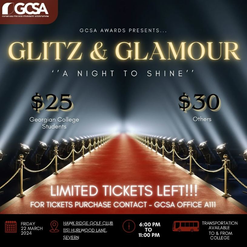 Glitz & Glamour – Orillia - Event | Georgian College